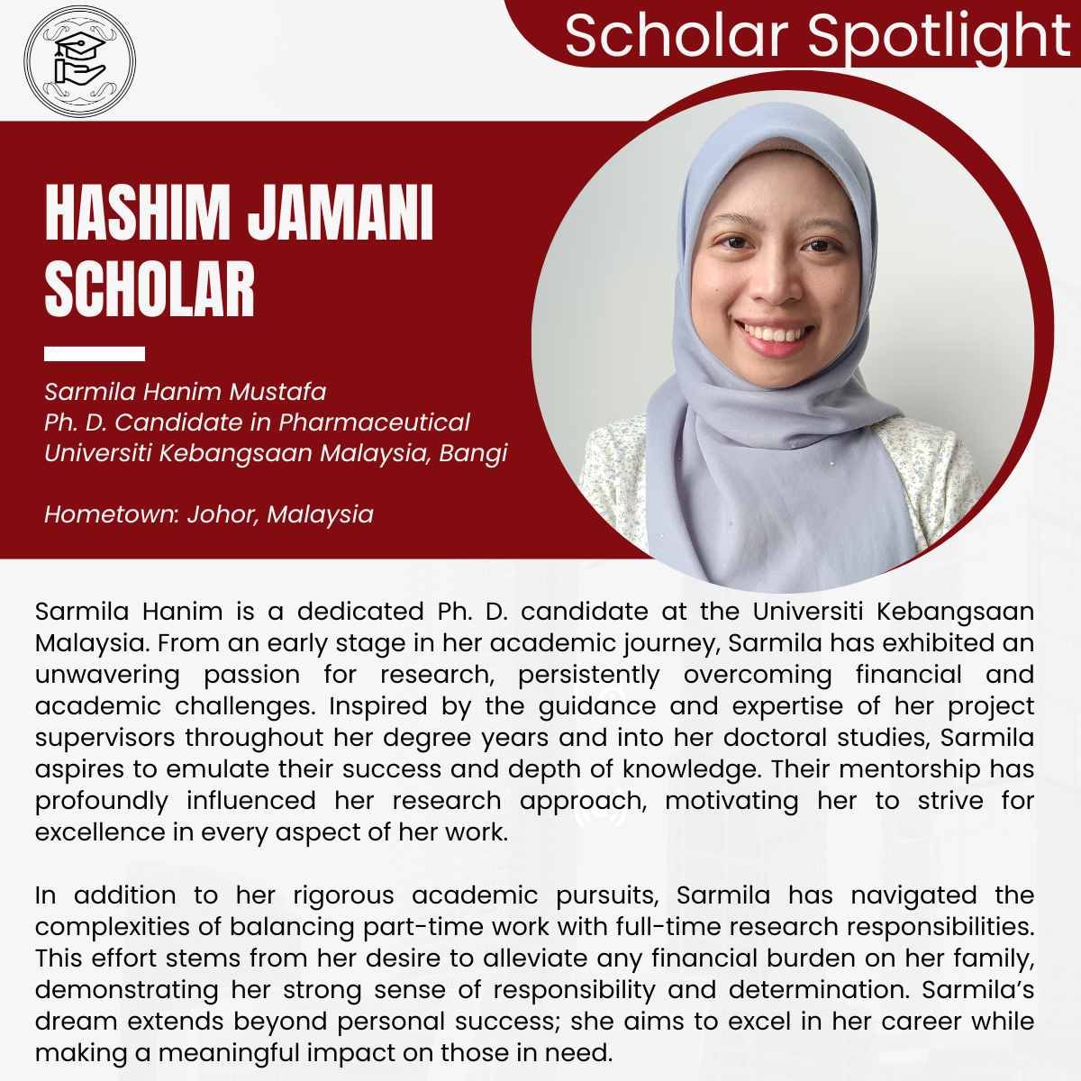 2024 Hashim Jamani Scholar – FASCHOLARS PROGRAM, INC.
